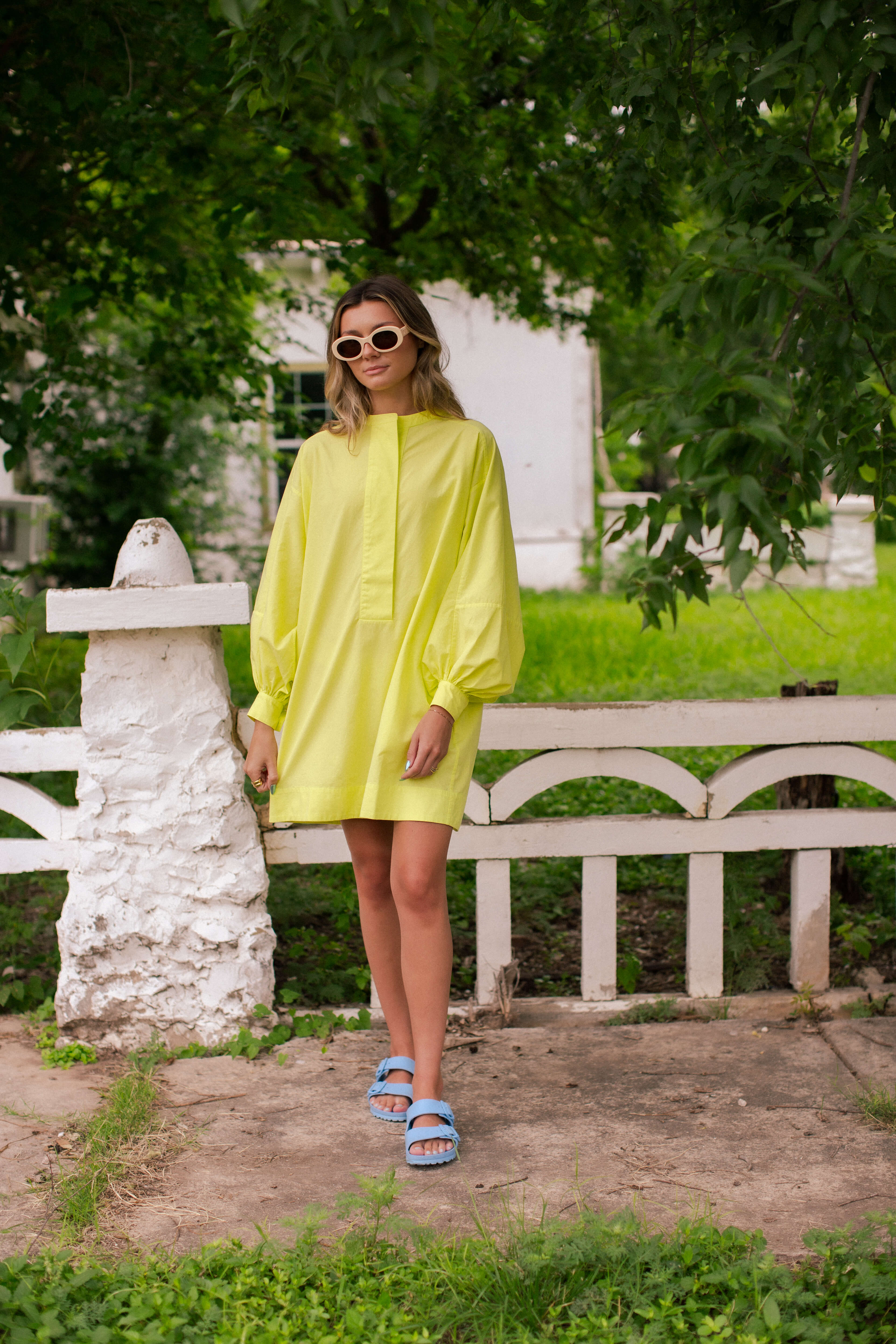 Mini Dress // Au Paradis Banana Boat Yellow – Sissy Light