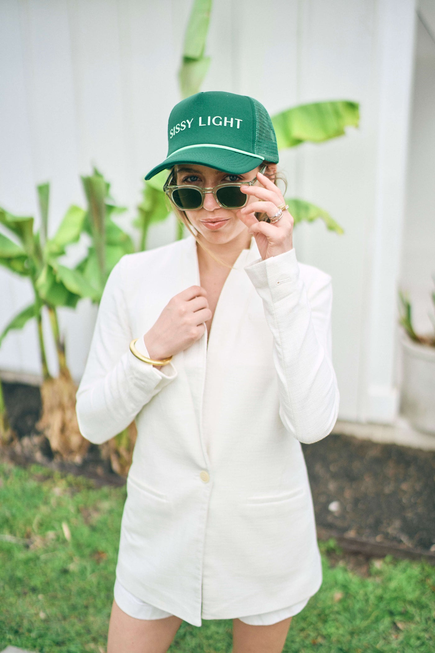SL CAP // Green + Mint – Sissy Light