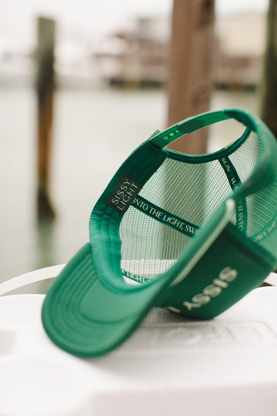 SL CAP // Green + Mint – Sissy Light